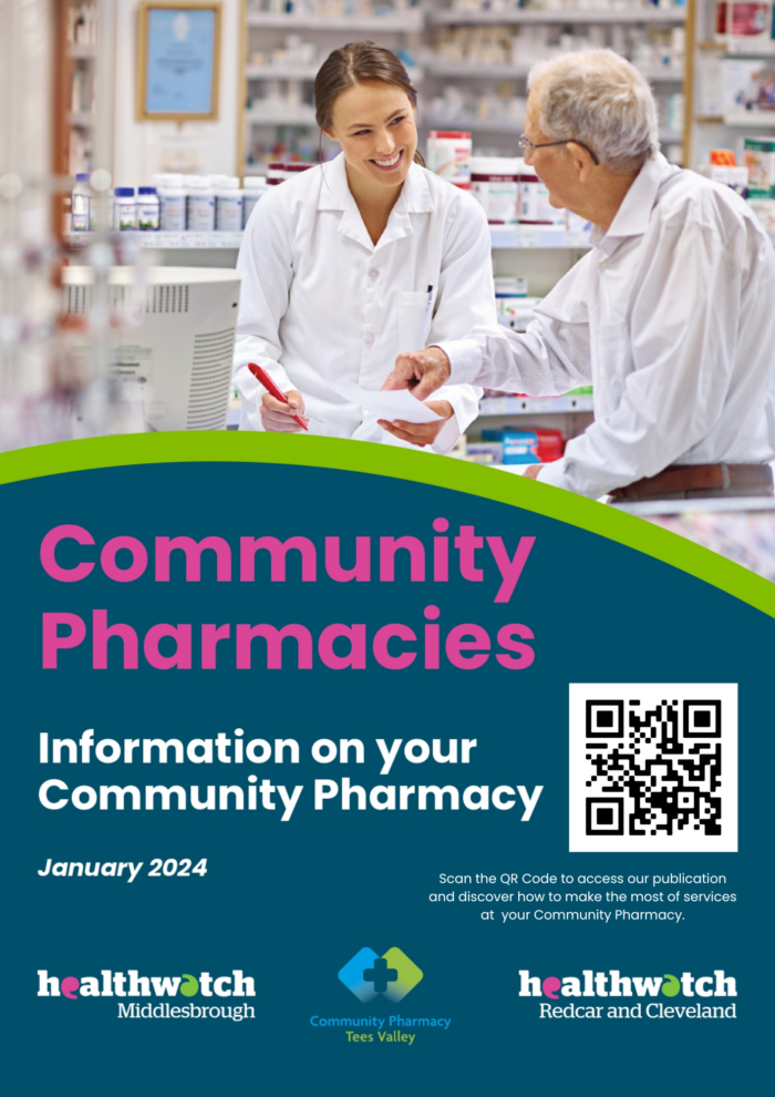 A Community Pharmacy Information document – Supporting pharmacy throughout the Tees Valley